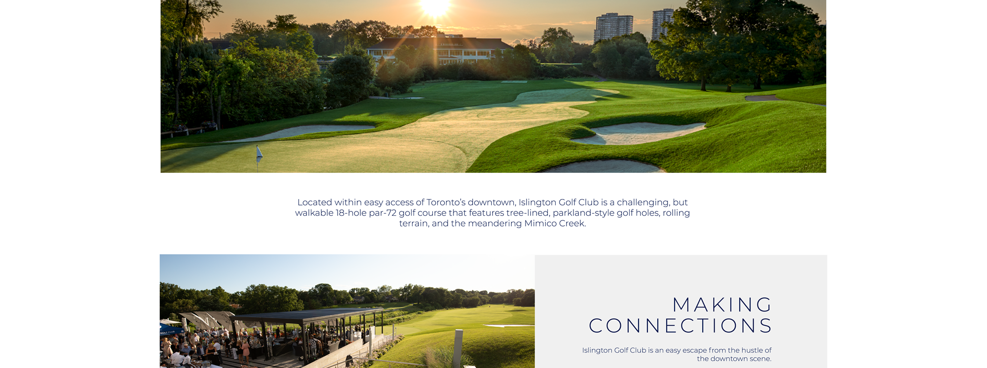 Home - Islington Golf Club